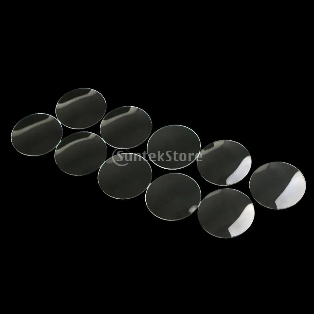 2021-NEW-20Pcs-Clear-Domed-Watch-Mineral-Glass-Crystals-Various-Sizes ...
