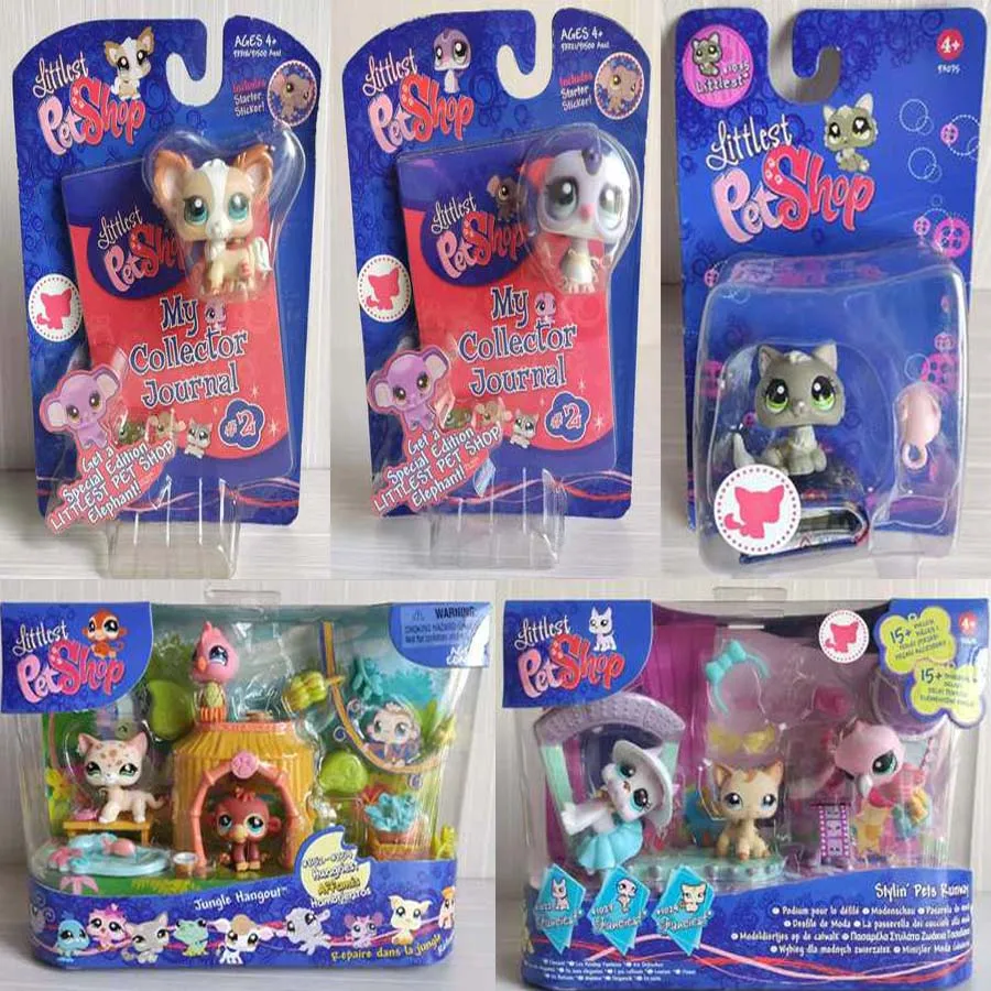 LPS-CAT-Littlest-Pet-Shop-bobble-head-toys-Old-Playset-Collectible-cats ...