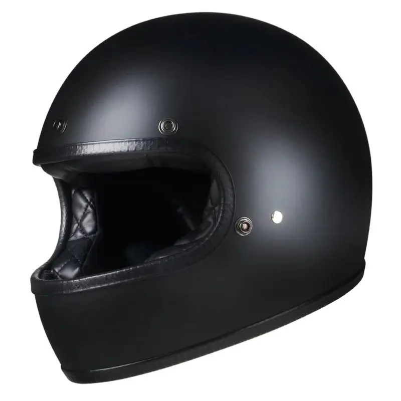 Fiberglass Full Face Helmet Motorcycle Helmets Racing Dot Capacete De ...