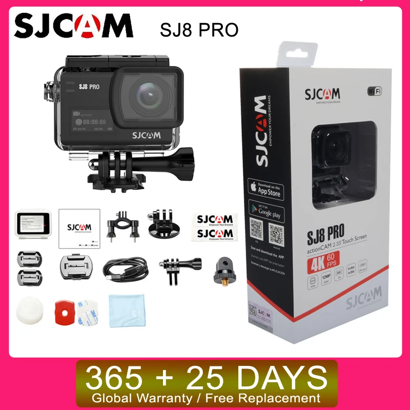 46％割引日本限定 SJCAM SJ8 PRO（4K60fpsアクションカメラ）おまけ多数付き ビデオカメラ カメラ-OTA.ON.ARENA ...