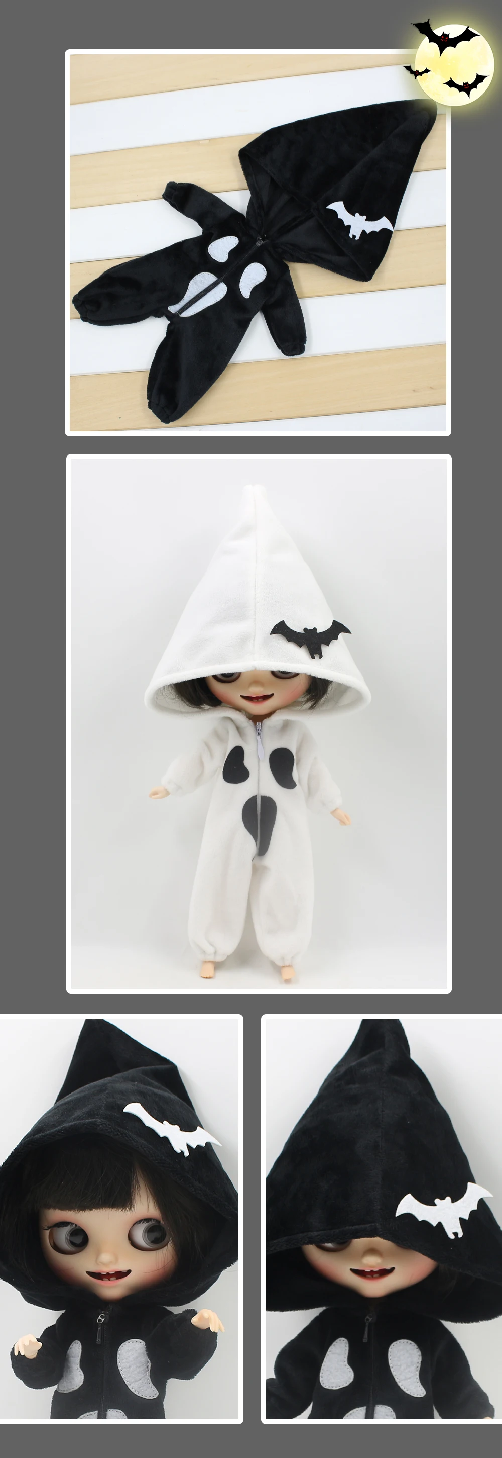 Neo Blythe Doll Halloween Cosplay Dress With Vampire Hat | This Is ...