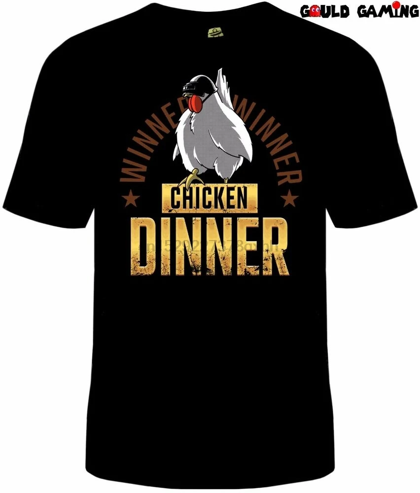 Winner pollo cena camiseta Unisex adulto PUBG H1Z1 tallas divertidas ...
