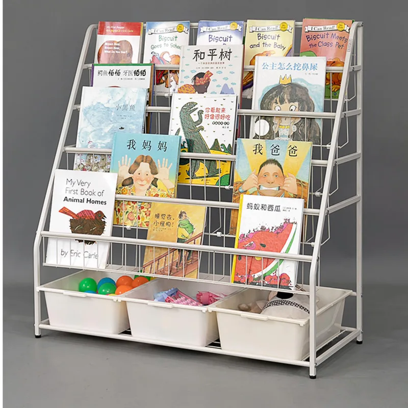 Children-s-Bookshelf-Cabinet-Simple-Elementary-School-Picture-Book ...