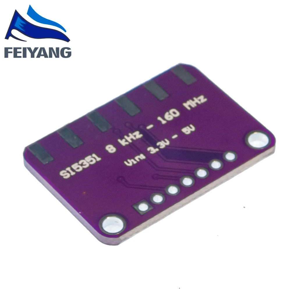 Generic 10pcs Dc 3v-5v Si5351a Si5351 I2c Clock Generator Breakout Board Module Signal Generator ...
