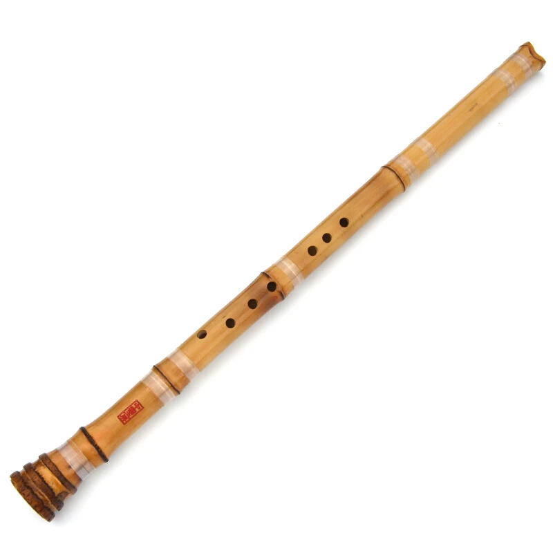 Yuping Flute Golden Bamboo Eight-hole Shakuhachi Big Head Flute ...