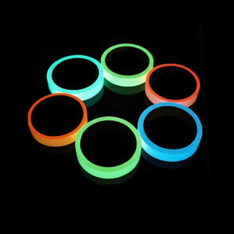 Tapes Ribbon Luminous Tape Glow Warning Tape Sticker In Dark Neon ...