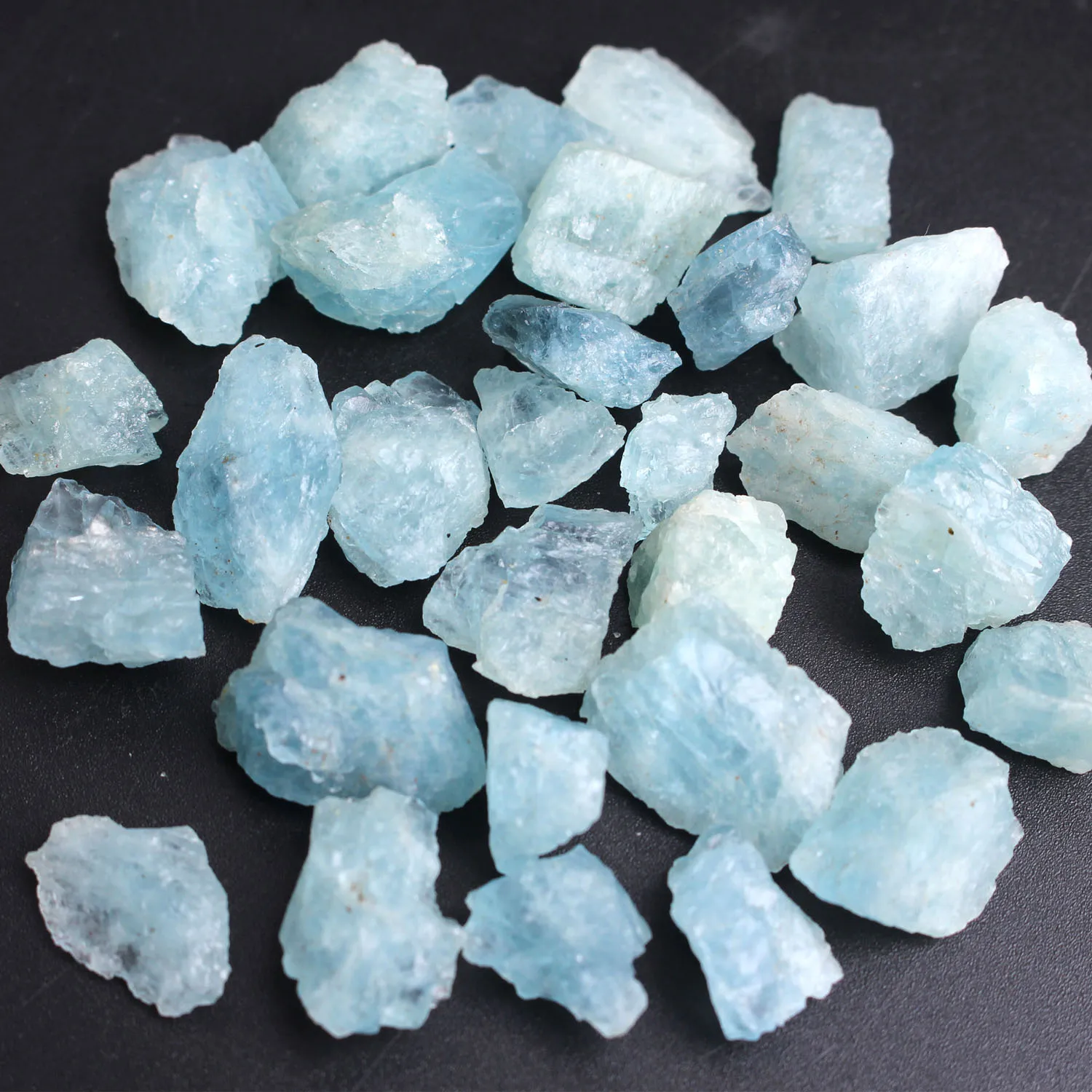 Natural Aquamarine Raw Stone Aquamarine Crystal Aquamarine Rough For ...