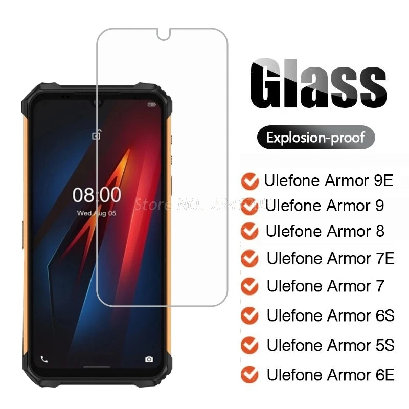 3-1Pcs-Tempered-Glass-For-Ulefone-Armor-8-7E-7-5S-X5-Screen-Protector ...