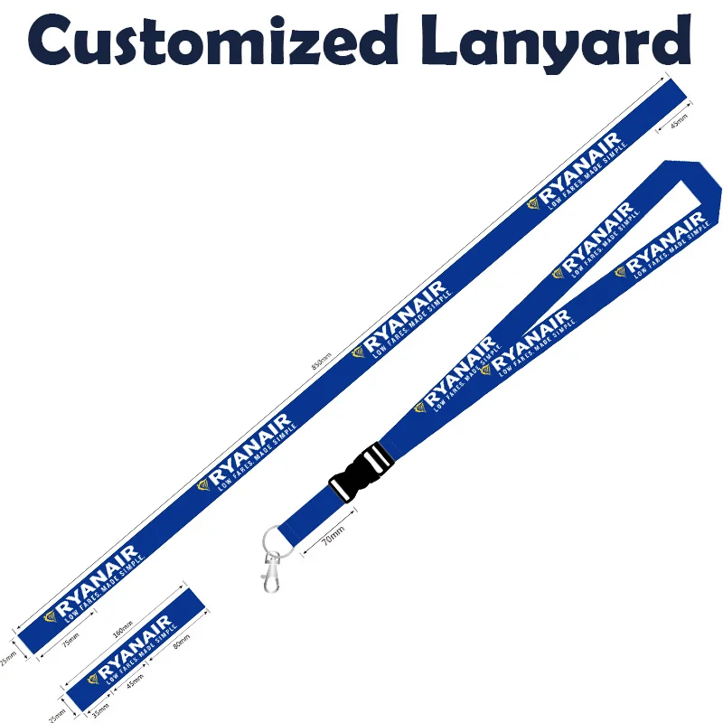 50-PCS-Fashion-Trinket-Lanyard-Lanyard-Safety-Label-Personalizar ...