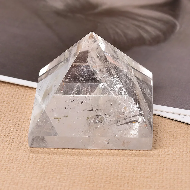 Pyramide-de-Quartz-en-cristal-naturel-clair-pierre-de-gu-rison-Chakra ...