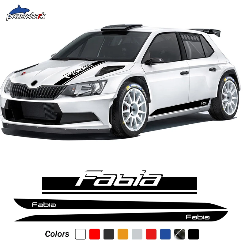 3-Pcs-Racing-Sport-Door-Side-Stripes-Skirt-Sticker-Car-Hood-Decal-For ...