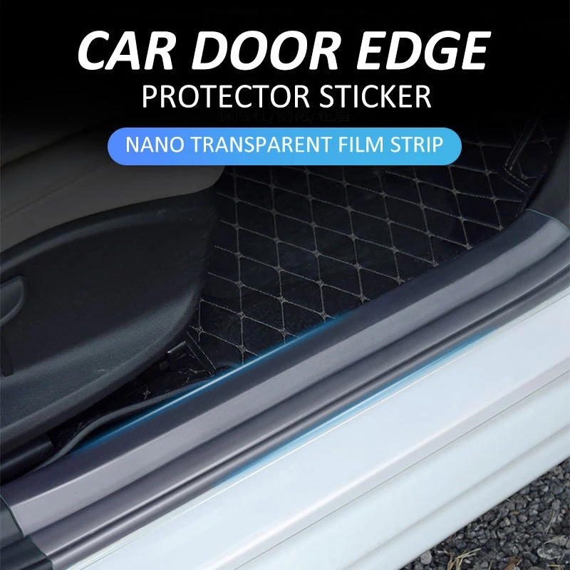 Car-Stickers-Car-Door-Sill-Sticker-Protector-Multifunction-Nano-Tape ...
