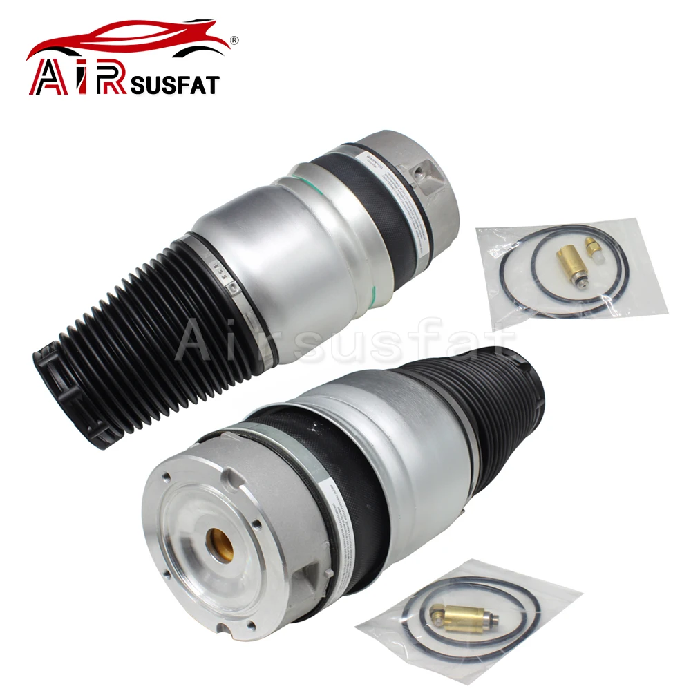 Pair Front Left & Right Air Suspension Springs For Audi Q7 For VW ...