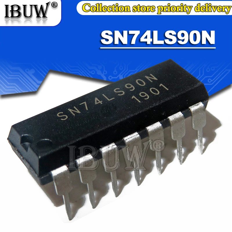 10pcs Sn74ls90n Dip14 Sn74ls90 74ls90n 74ls90 Dip Integrated Ic - Integrated Circuits - AliExpress