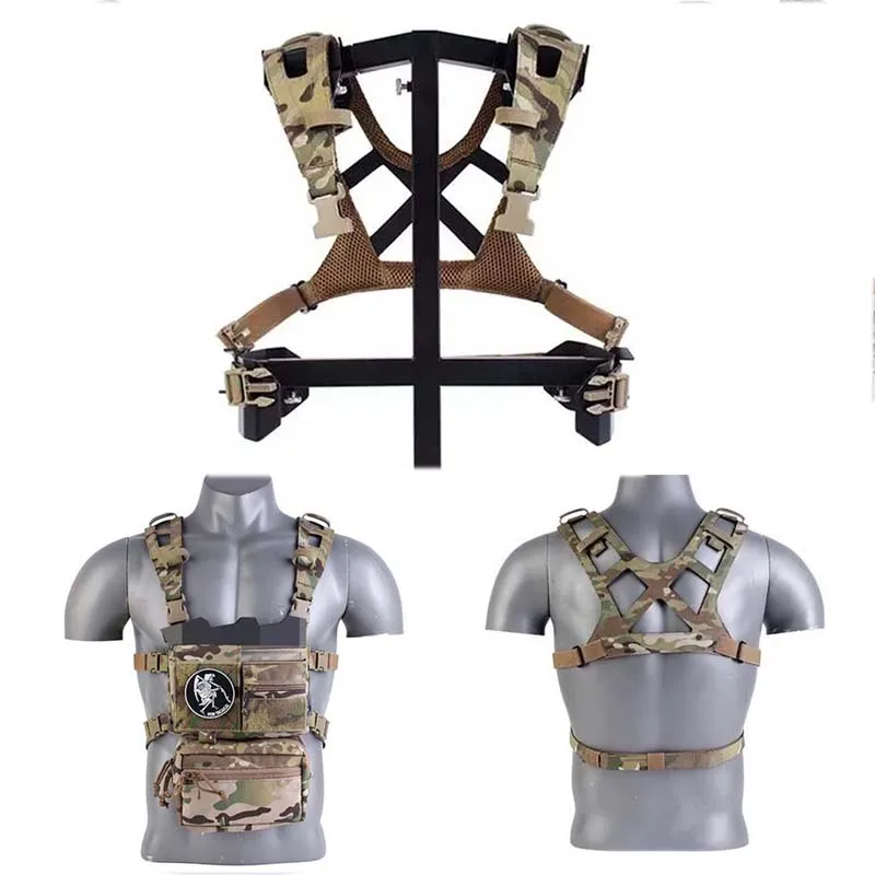 Outdoor Tactical MK3 D3CRM Tactical Chest Strap Laser Cutting Military ...