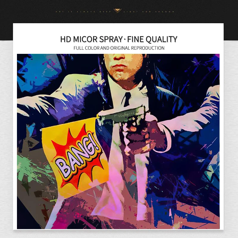 Pulp Fiction Pop Art