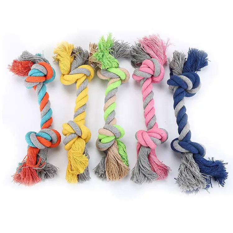 1pcs-Random-Color-Bite-resistant-Cotton-Rope-Pet-Chew-Toys-Dog-Tooth ...