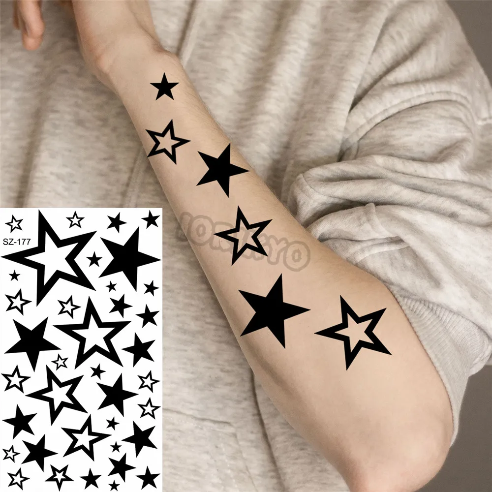 Forearm Star Tattoos