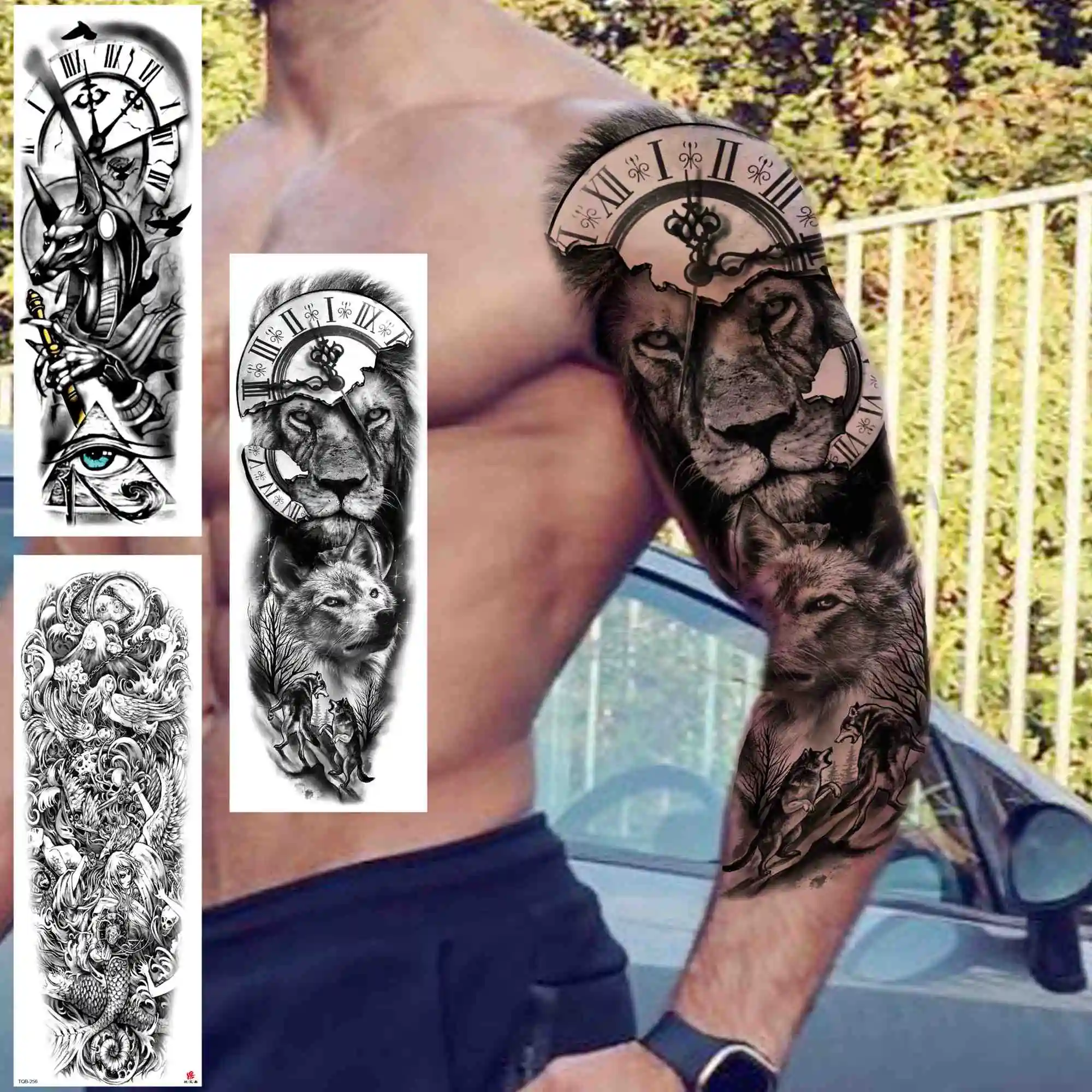 Angel Tattoo Sleeves For Men