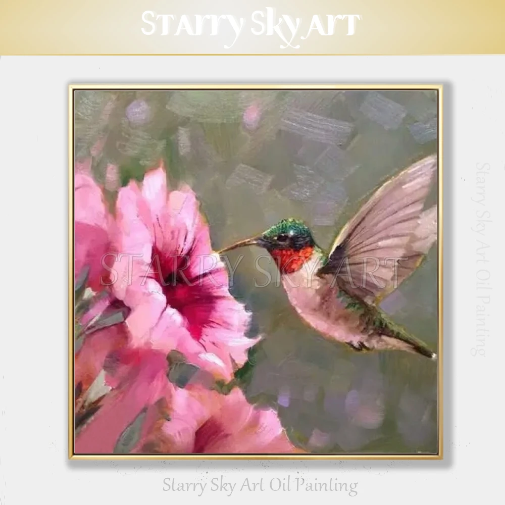 Acrylic Paintings Of Hummingbirds