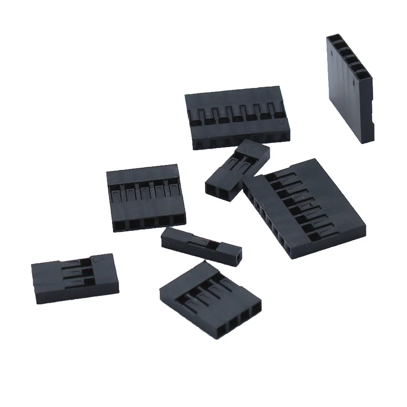 50PCS Dupont Plastic Shell 1Pin 2Pin 3Pin 4Pin 5Pin 6Pin 7Pin 8pin 9pin ...