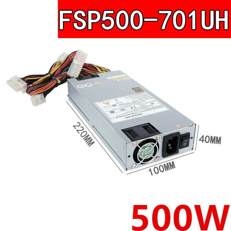 Original PSU For FSP 80plus Bronze IPC 1U 500W Switching Power Supply ...
