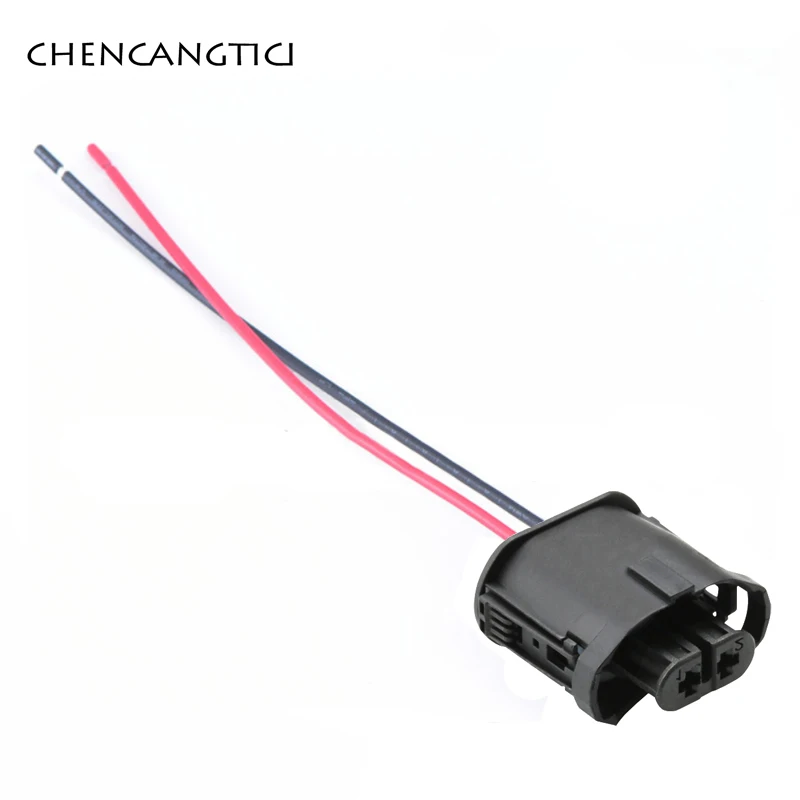 1-Set-2-Pin-Auto-Waterproof-Connector-Fog-Lamp-H8-Bulb-Plug-F18-E60-Car ...