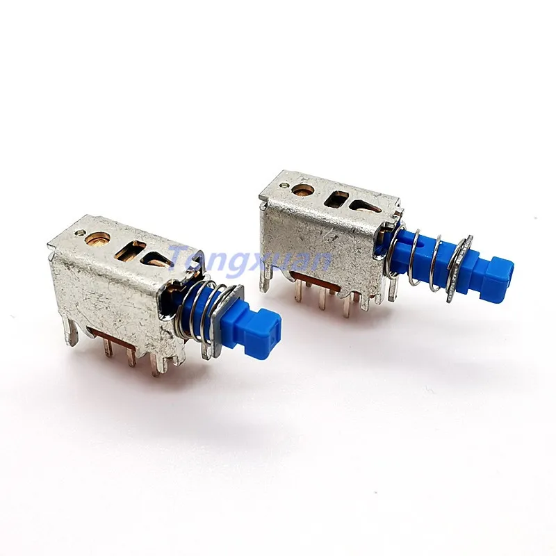 10pcs-SPPJ320600-Latching-Switch-Lock-6Pins-Push-Pull-Off-Horizontal ...
