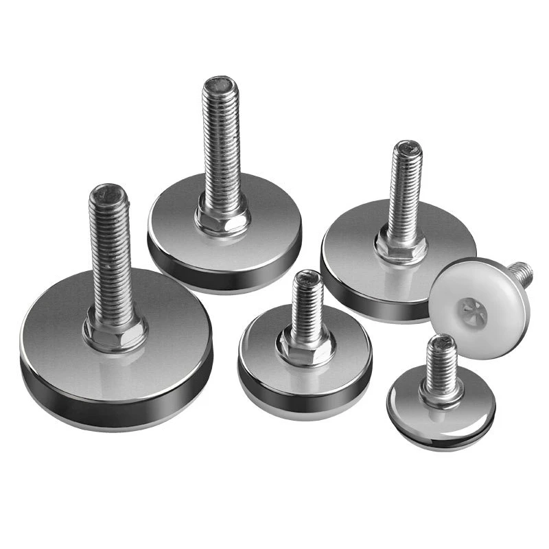 Rvs Verstelbare Meubels Voeten Nylon Base Levelers, Voor Bank, Tafel ...