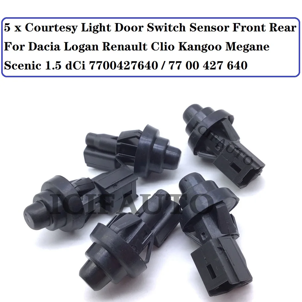7700427640 Courtesy Light Door Switch Sensor Front Rear For Dacia Logan ...