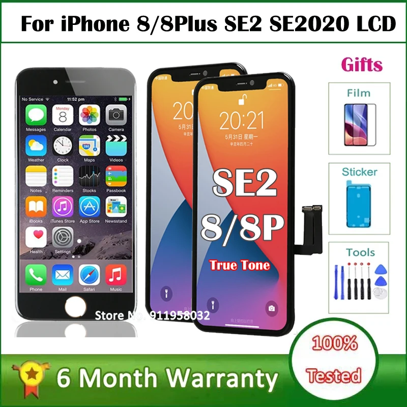 AA-For-iPhone-SE2-Screen-Replacement-LCD-For-SE2020-SE-Display-Touch ...