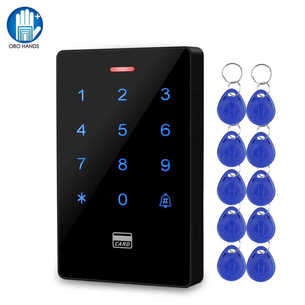 Outdoor IP68 Waterproof RFID Keypad Touch Access Control System ...