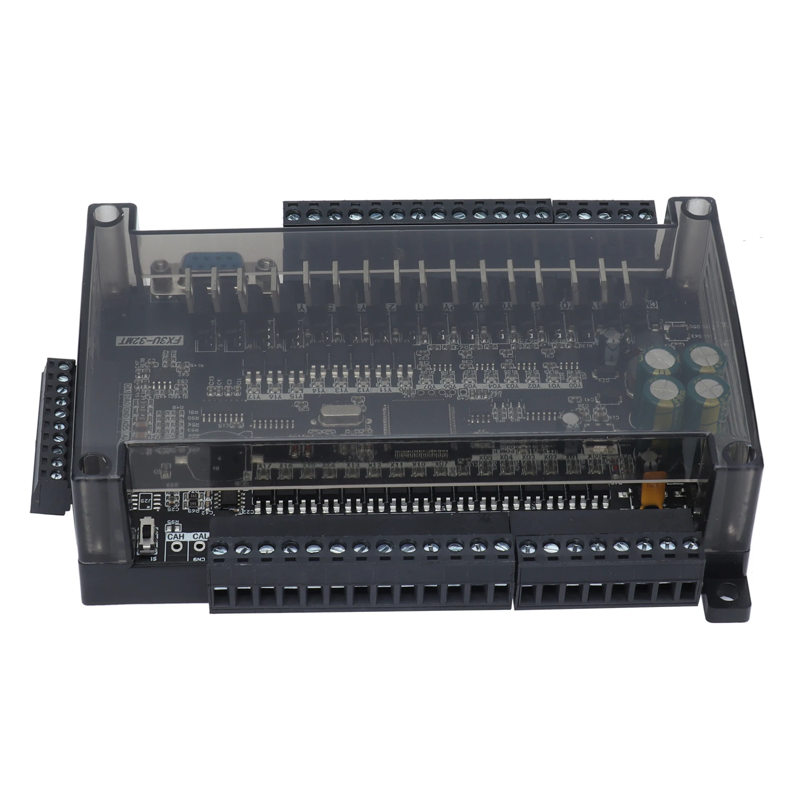 Plc 프로그래머블 로직 컨트롤러 Ac 24v Fx3u 32mt 산업용 제어 보드 8 채널 100k 펄스 32 비트 Mcu