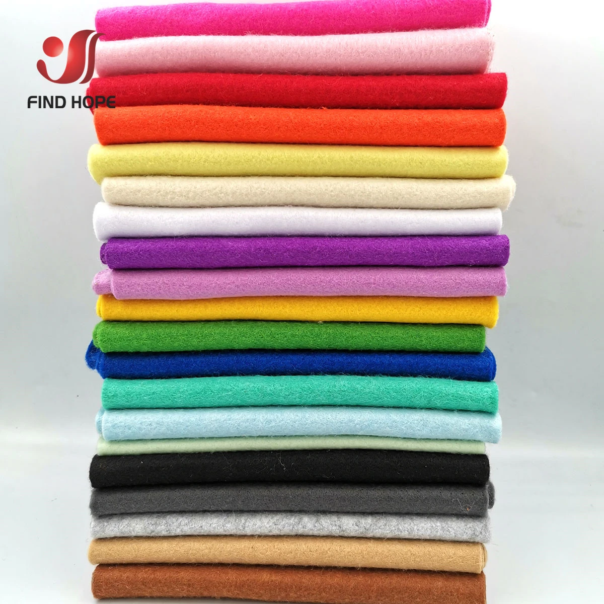 7 Rolls 20*90cm Soft Felt Fabric Non-woven Felt Fabric Sheet Diy Sewing ...