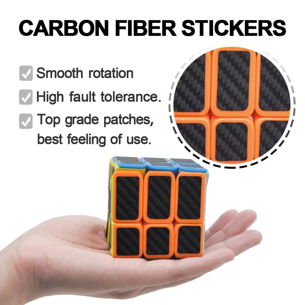 Speed Magic Cube Skewed Speed Cube Magic Bricks Block Brain Teaser ...