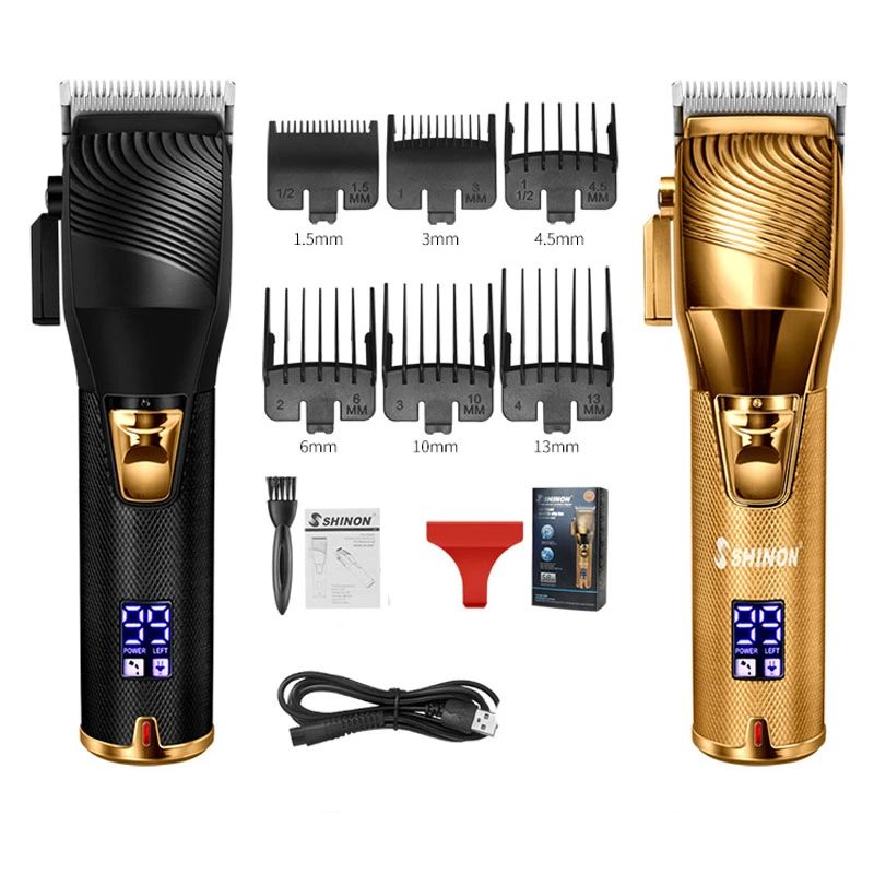 MOSMAOO Professional Cordless Hair Clippers And Hair Trimmer Combo Set ...