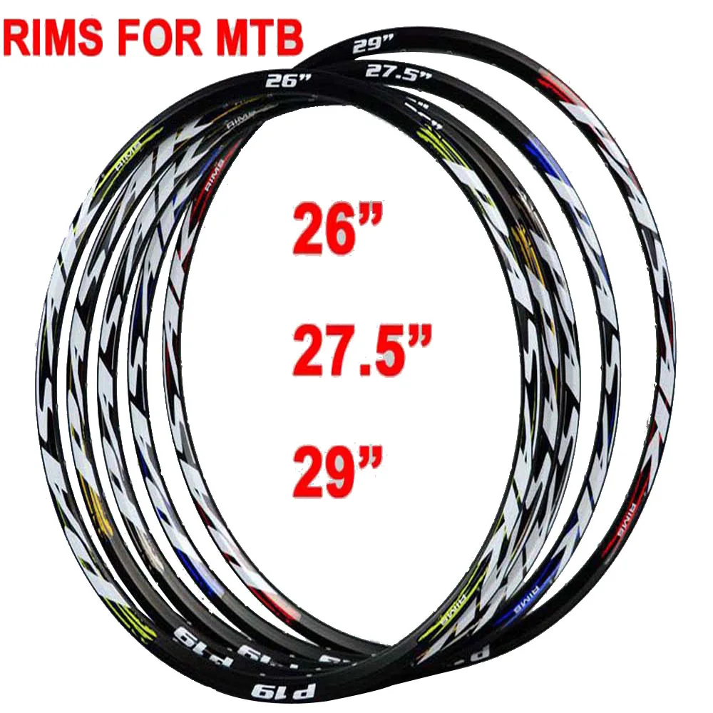 MTB Rims Mountain Bicycle Rim Circle Aro cerchioni Cycle 26er 27.5er ...