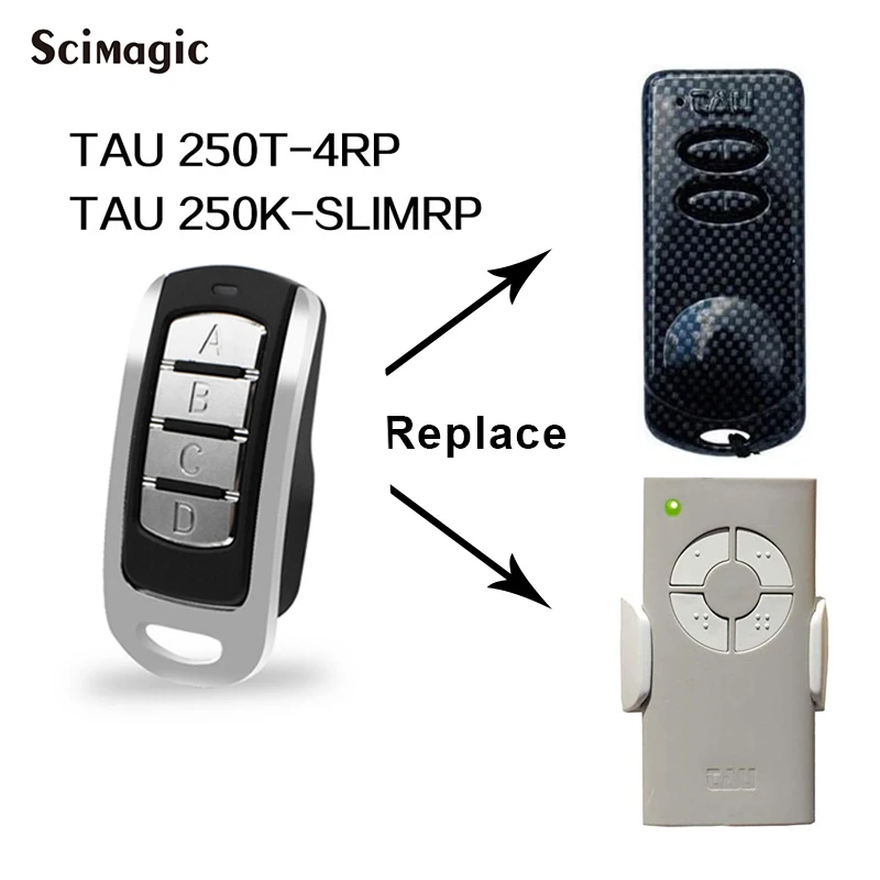 For Tau 250t 4rp Tau 250k Slimrp Tau 433.92mhz Remote Control Clone Tau ...