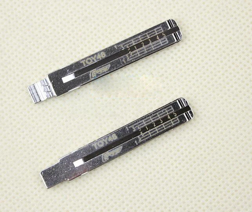 key blade with Engraved Line for Lishi HU49 TOY43AT TOY43 CY24 MIT8 ...