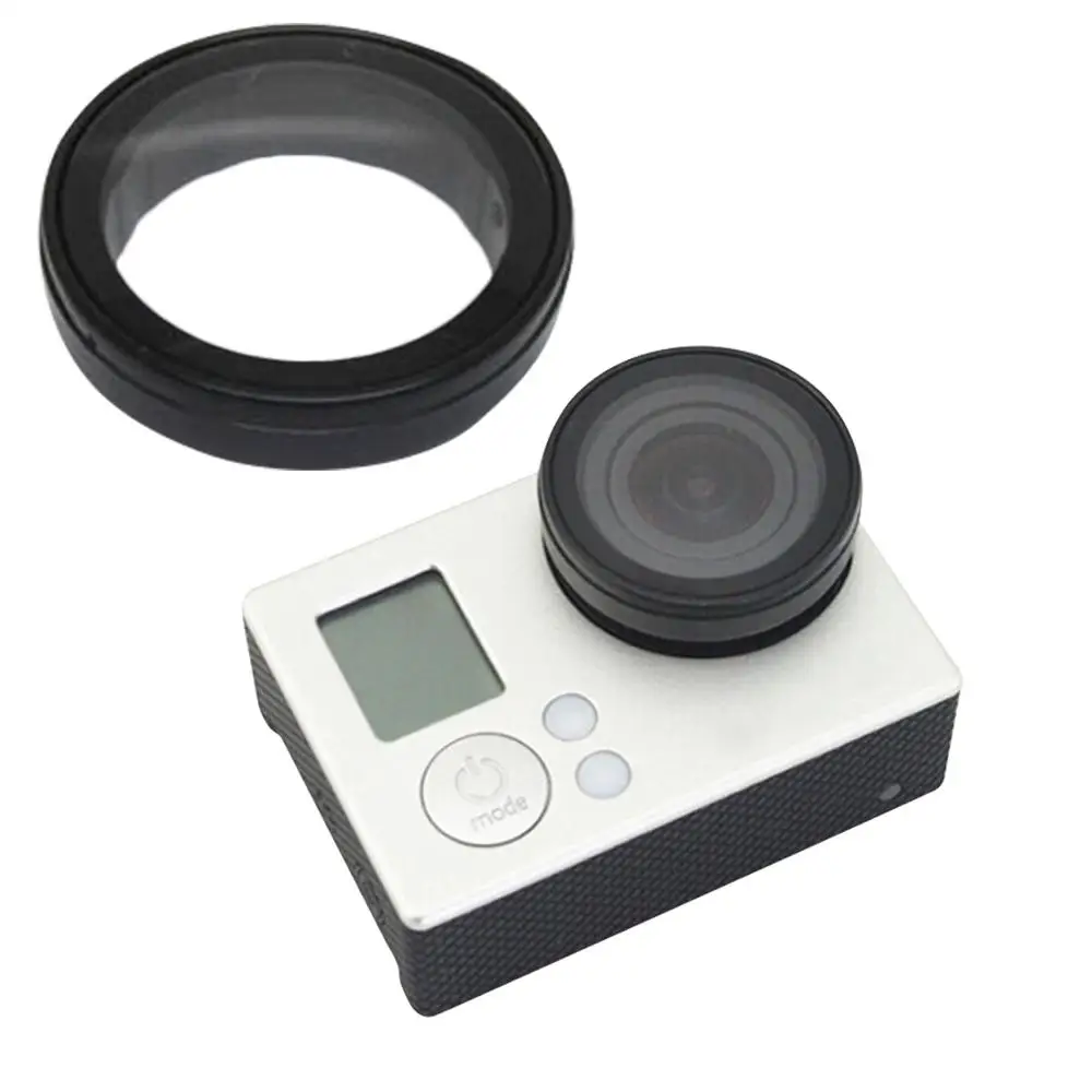 For-GoPro-Hero-3-3-4-Camera-Protective-Clear-Glass-UV-Lens-Protector ...