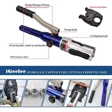 Hydraulic Copper Pipe Press Tool HT-1950 ProPress Copper Fitting Pipe ...