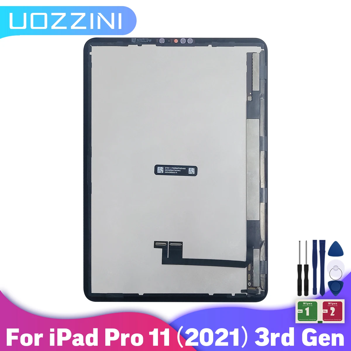 11" 100% Tested For Apple iPad Pro 11 (2021) LCD Display Touch Panel ...