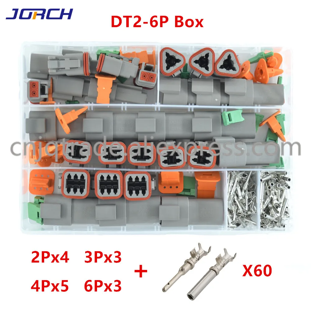 Automotive Sealed Plug Dt Connector | Deutsch Connector Dt Series - Waterproof Wire - Aliexpress