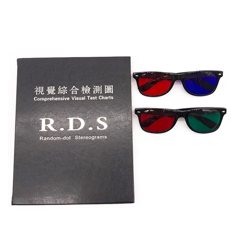 Random-dot Stereograms Comprehensive Visual Test Charts Book Color ...