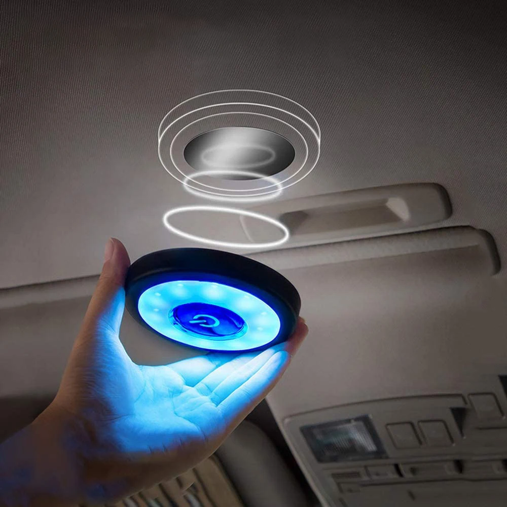 LED-Ceiling-Light-Car-Roof-LED-Portable-Light-USB-Rechargeable-Magnetic ...
