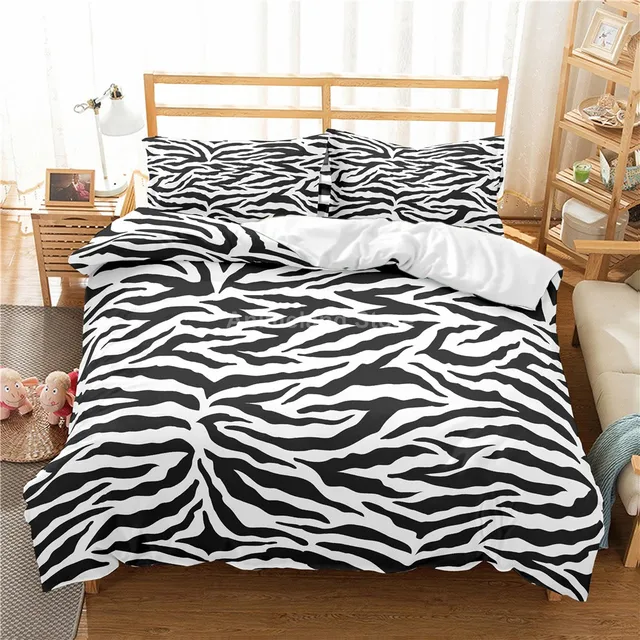 Zebra Print Bedding