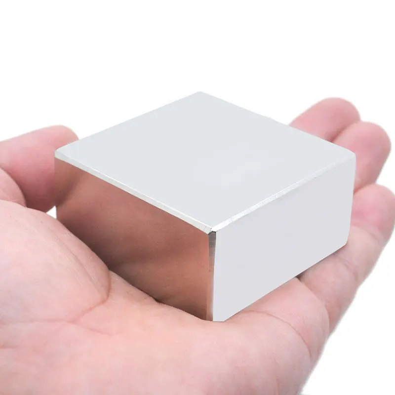 N52 1PCS Block 50x50x30 mm Super Strong Rare Earth magnets Neodymium ...