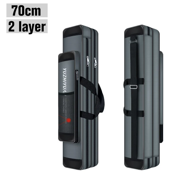 Waterproof Fishing Rod 2/3 Layer Thick Oxford Fishing Bags 120cm ...