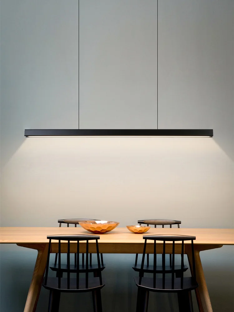 Designer dining room chandelier simple modern Nordic dining table bar ...