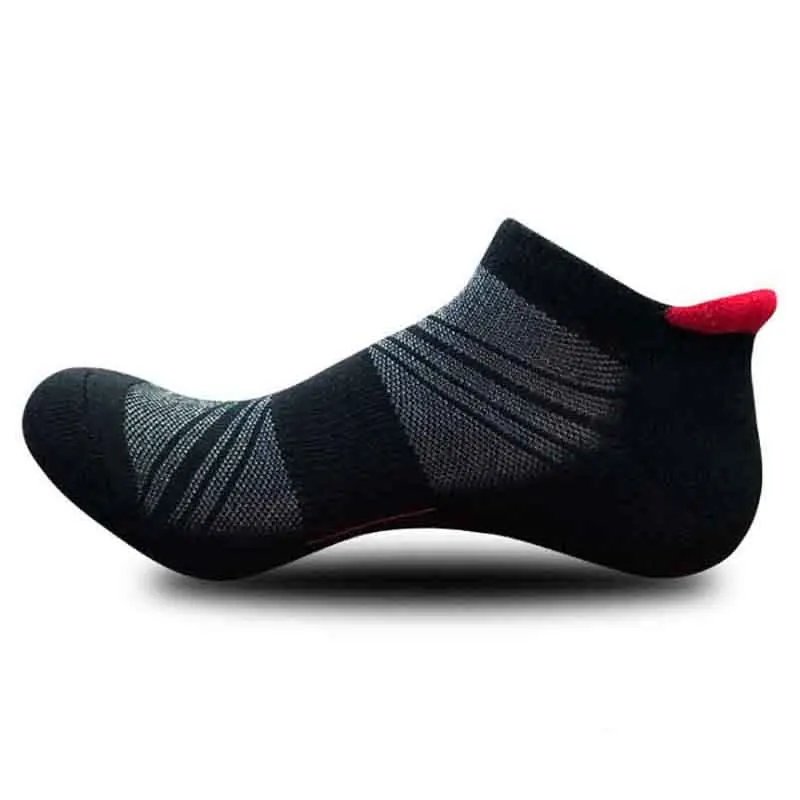 2020 Autumn Men's Minimalism Sport Socks Ankle Compression Short Socks ...